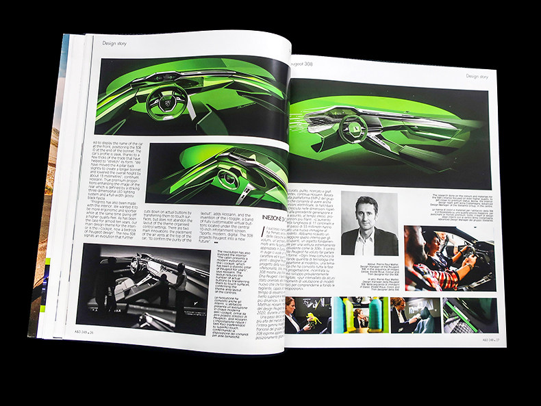 意大利 Auto& Design汽车设计杂志英文与意大利文对照版_虎窝淘