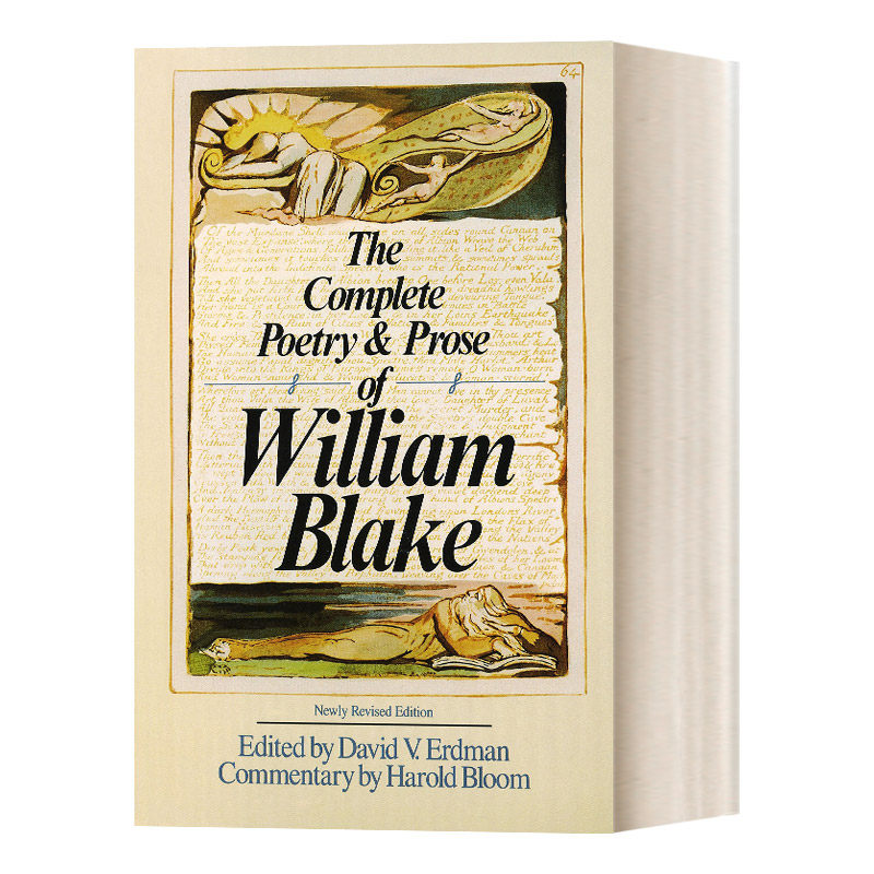 英文原版 The Complete Poetry & Prose of William Blake 威廉布莱克诗歌散文全集 英文版 进口英语原版书籍_虎窝淘