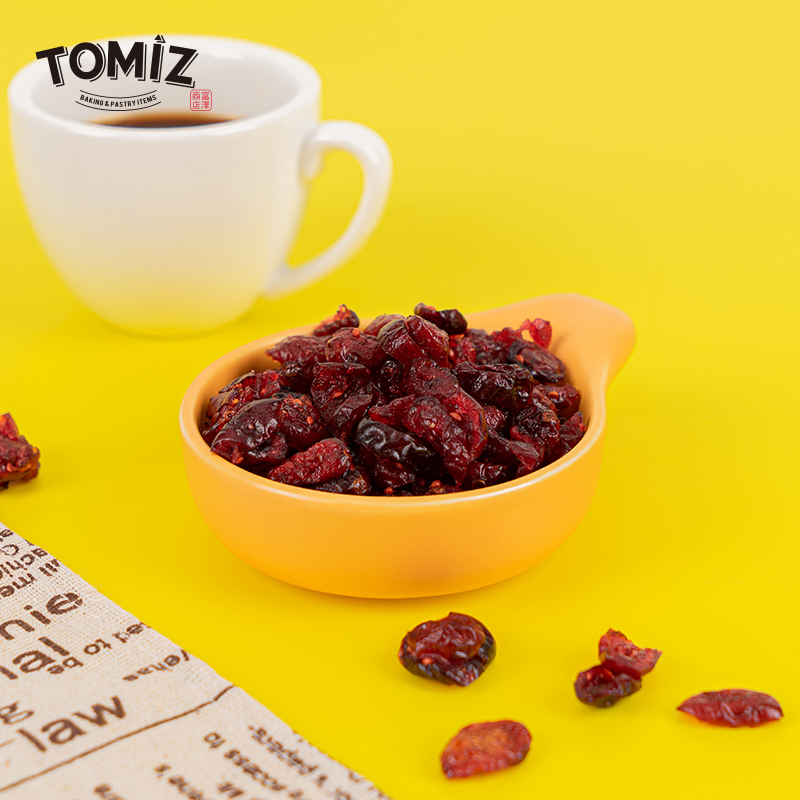 TOMIZ富泽商店蔓越莓干切片120g美国原料蜜饯烘焙牛轧糖雪花酥_虎窝淘