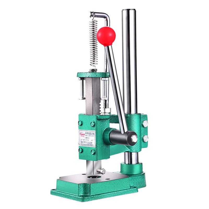 繁发小型手动冲压力机冲床手板台式钻手啤机菱斩机打孔冲孔手压机_虎窝淘