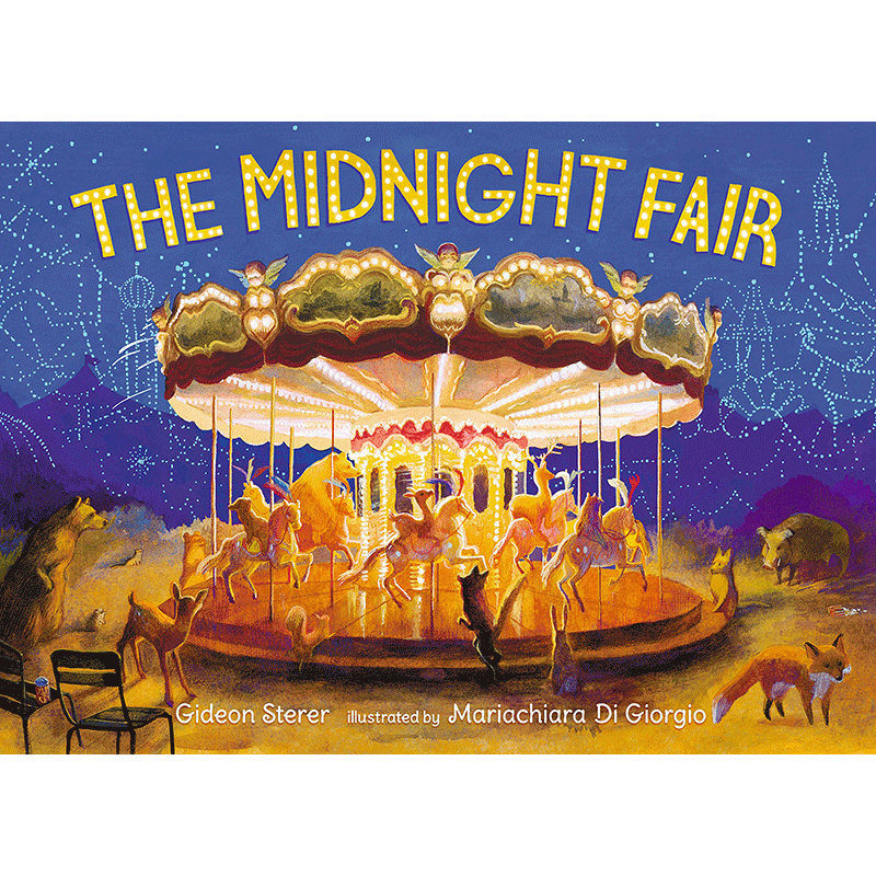 【现货】英文原版 The Midnight Fair午夜游园会平装夜晚动物生活故事趣味插画儿童绘本书籍 Mariachiara Di ...