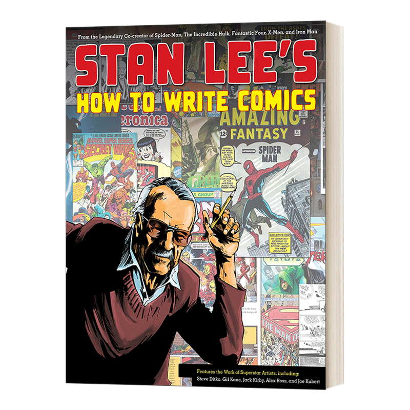 英文原版 Stan Lee's How To Write Comics斯坦李如何画漫画英文版进口英语原版书籍_虎窝淘