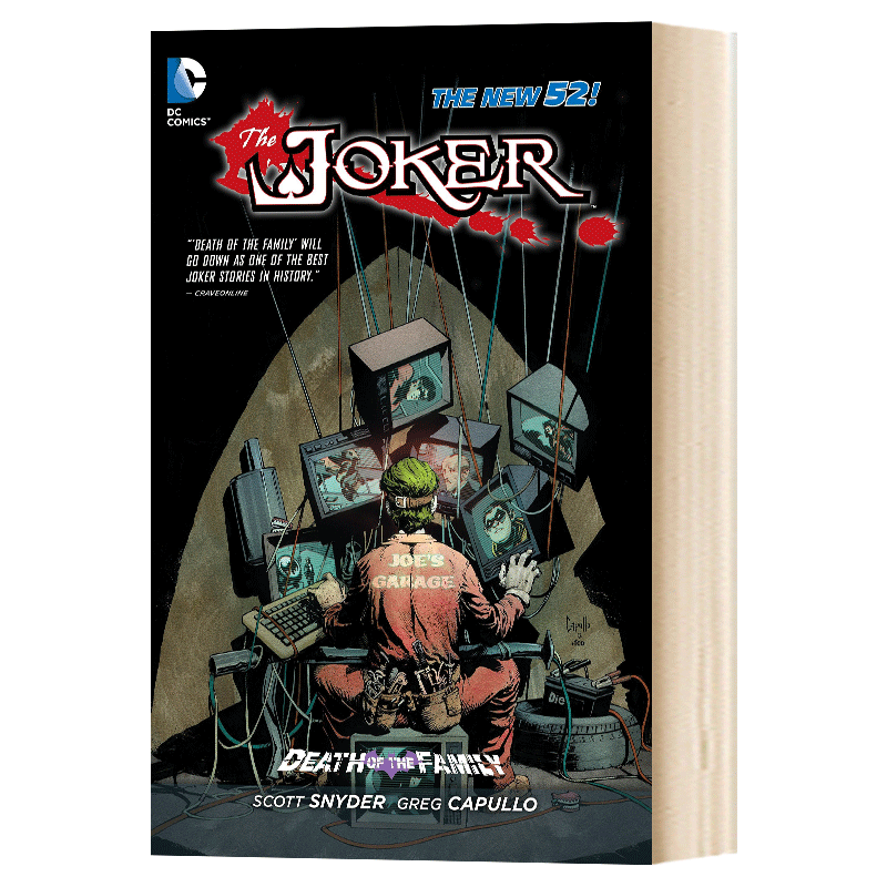 英文原版 The Joker: Death of the Family The New 52 DC漫画系列小丑家族之死英文版进口漫画类原版书_虎窝淘