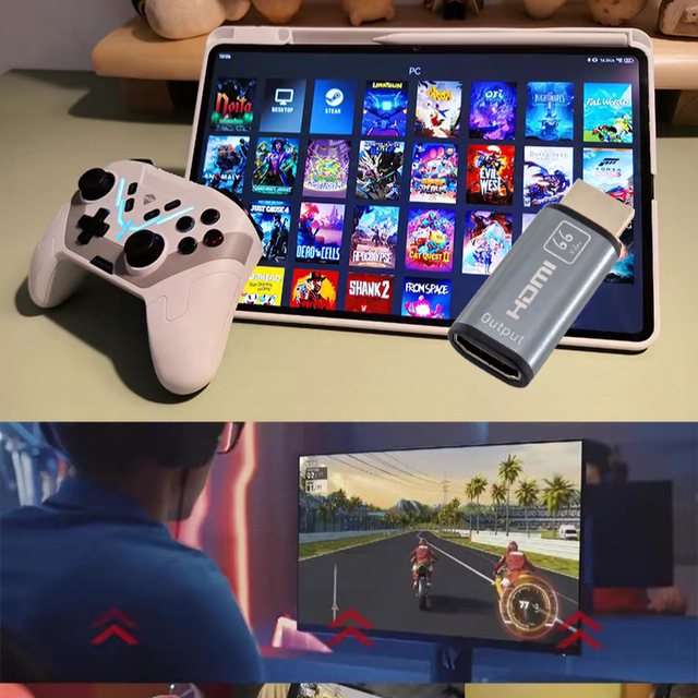 iPAD Android mobile phone and tablet live broadcast wired screen ...