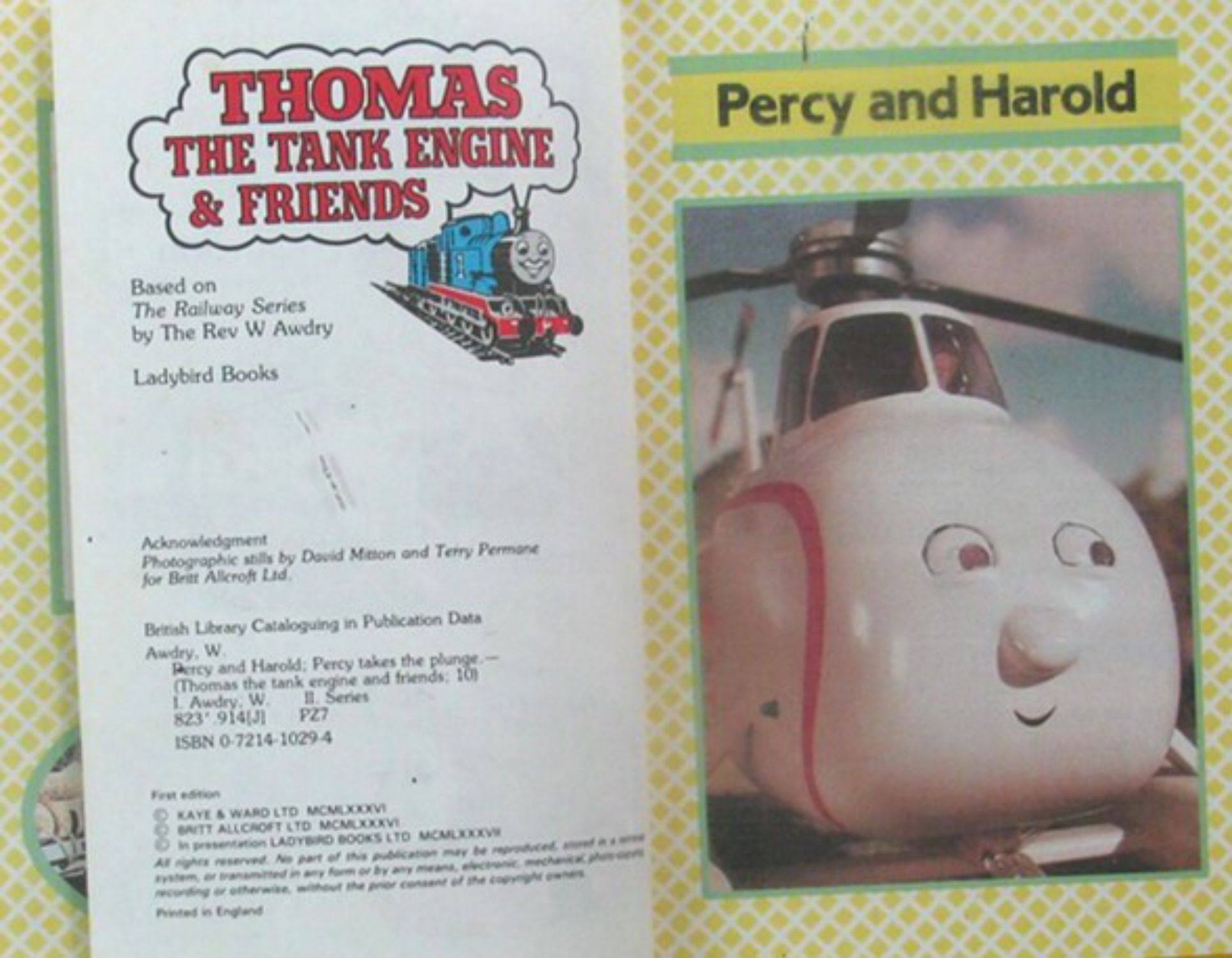 Thomas the tank engine and friends: Percy and Harold Percy takes the ...
