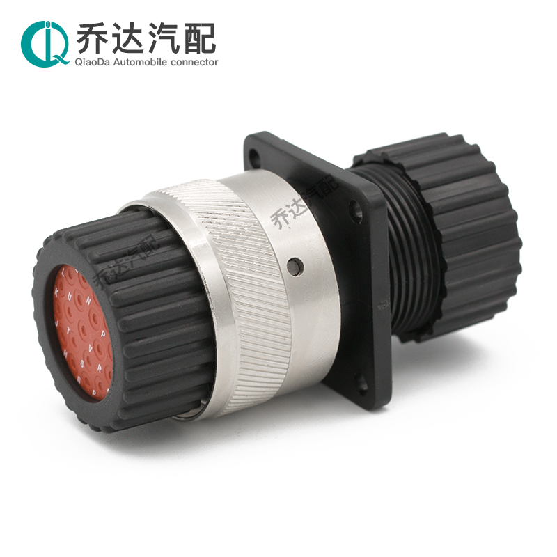 192900-0078 19孔ITT型圆形防水航空插头公母连接器 192900-0057_虎窝淘