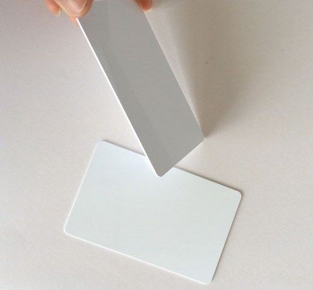 50PCS/Lot 13.56MHZ Printable PVC RFID Smart IC Blank Card W_虎窝淘