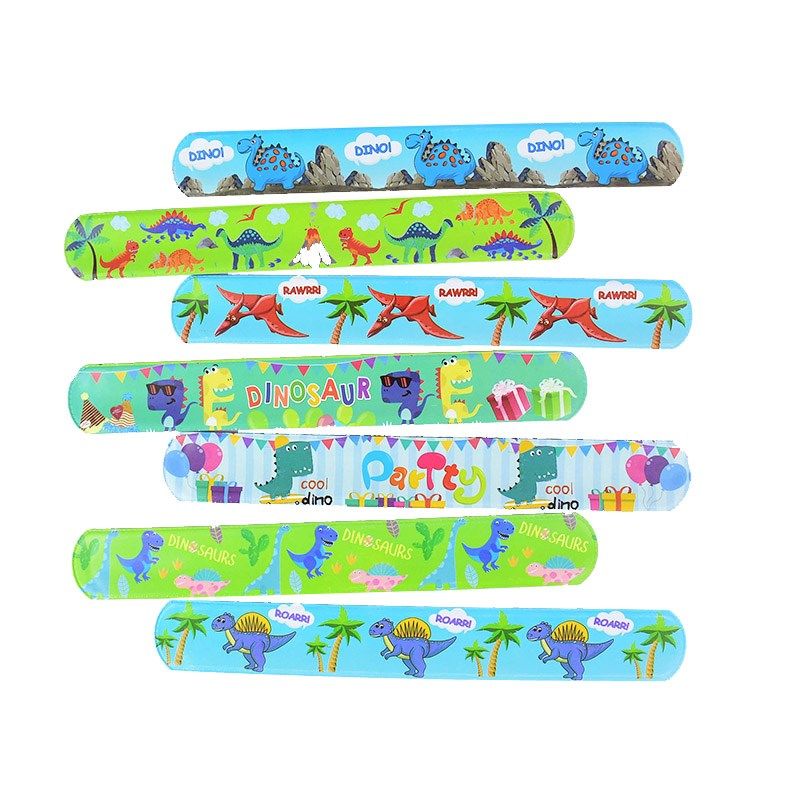 10Pcs Dinosaur Clap Circle Toys Jungle Safari Birthday_虎窝淘