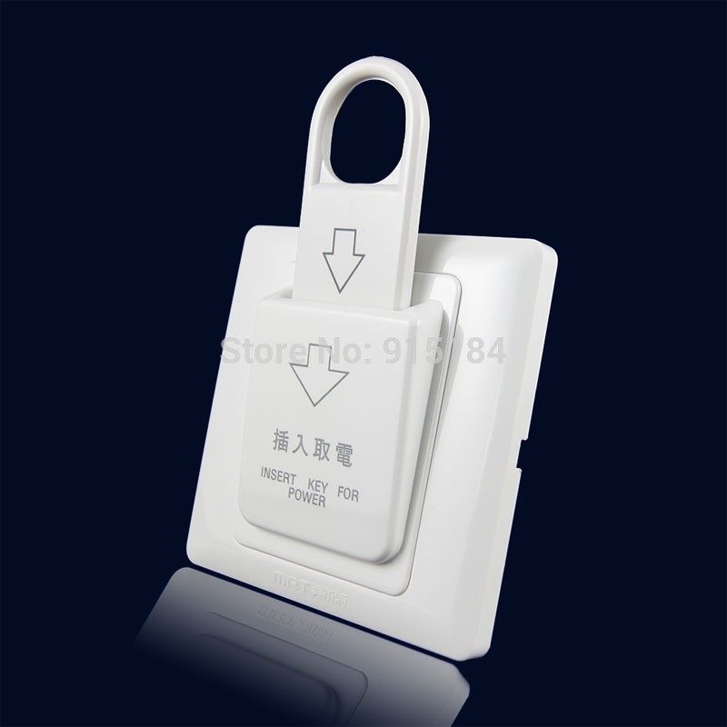 10pcs 86X86mm High Grade Hotel Magnetic Card Switch 220V/25_虎窝淘
