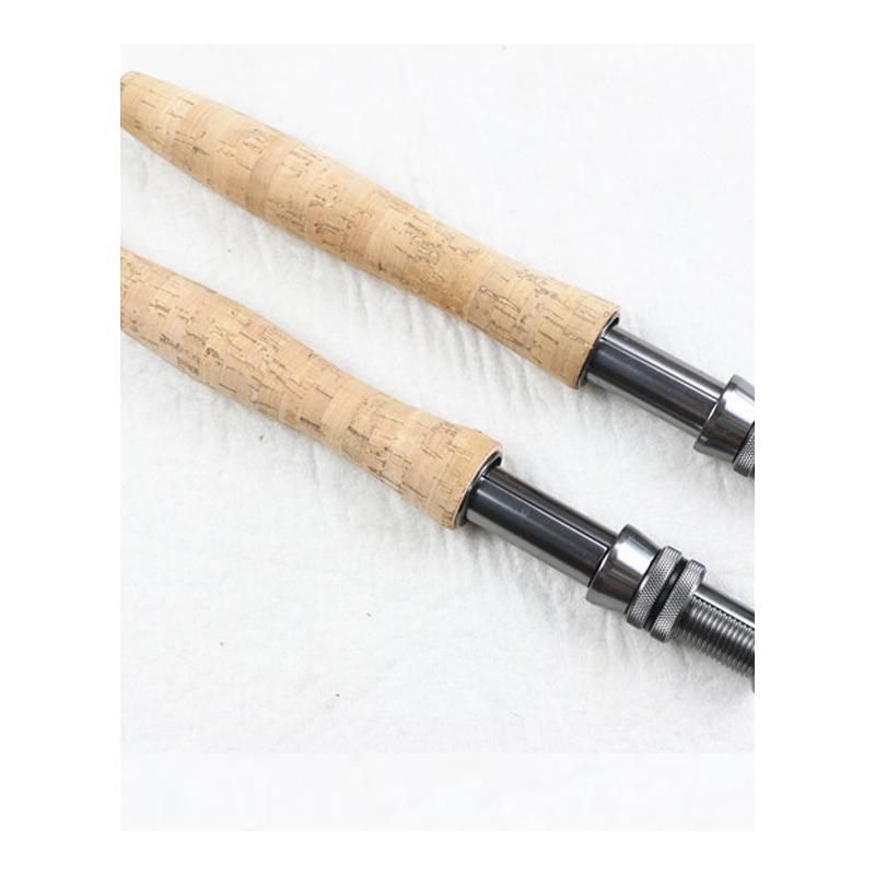 Cork Fly Fishing Rod Handle Grip with Reel Seat Fishing Rod_虎窝淘