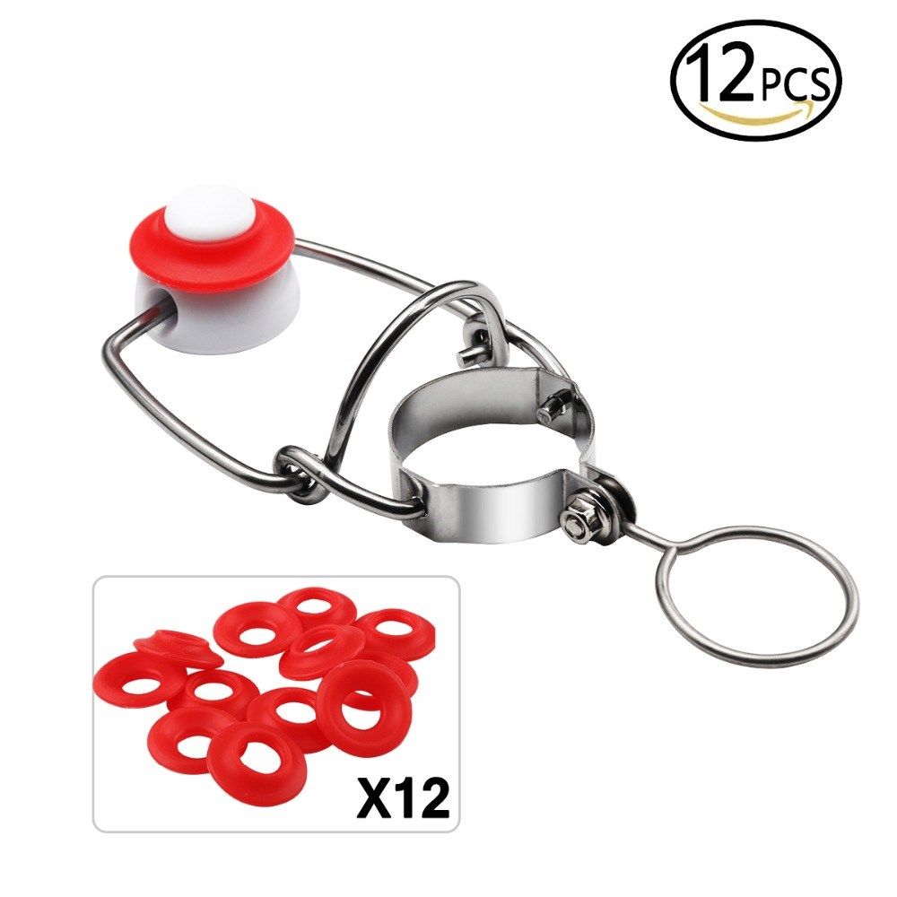 12PCS Ez Cap Flip Top Stopper Root Beer Bottles Replacet Swi_虎窝淘