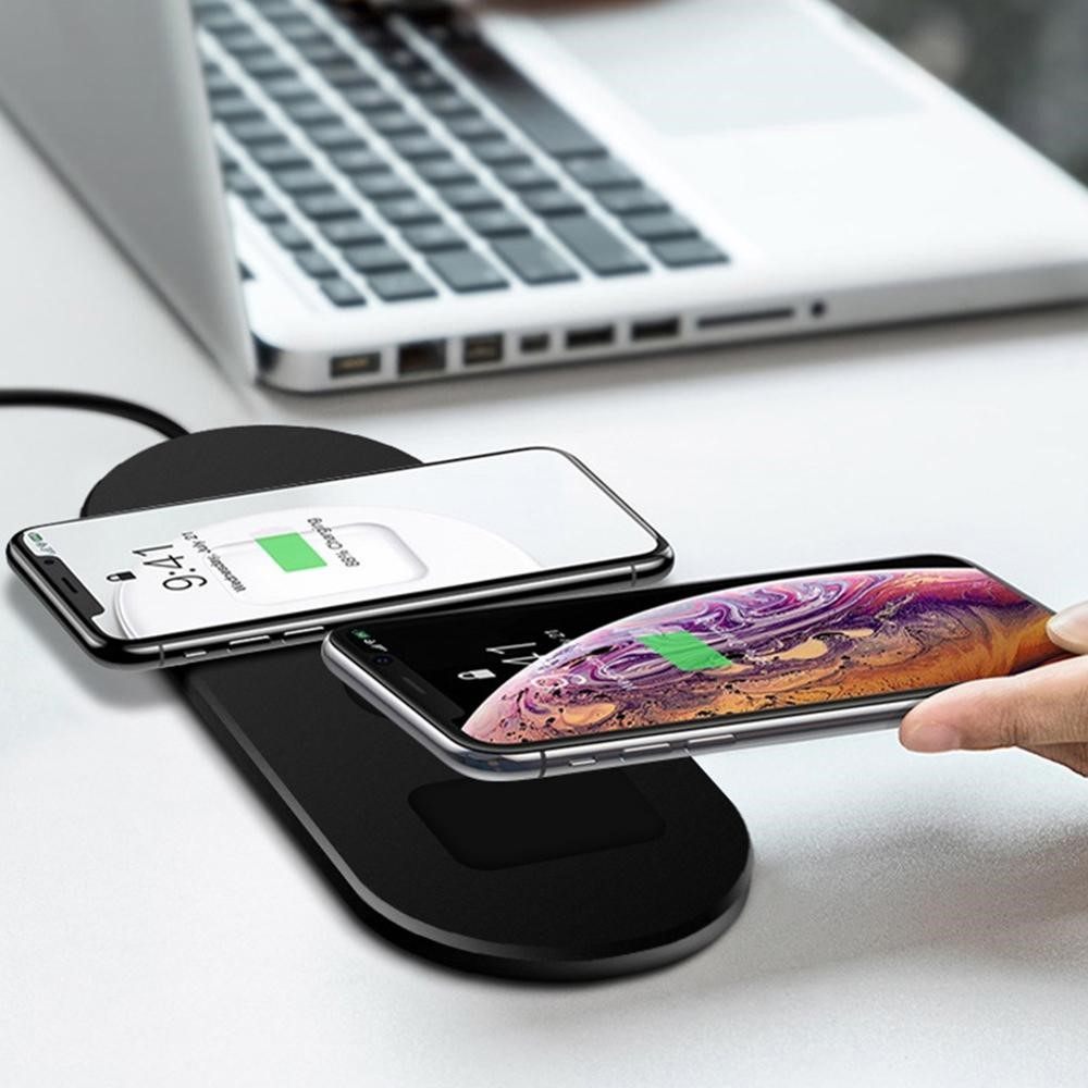 3 in 1 Charge Docking Station Wireless Charger USB Charging_虎窝淘