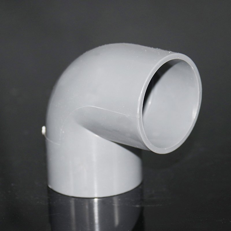 。PVC水管弯头 90度直角接头上下水给B水管配件90塑料110管件160_虎窝淘