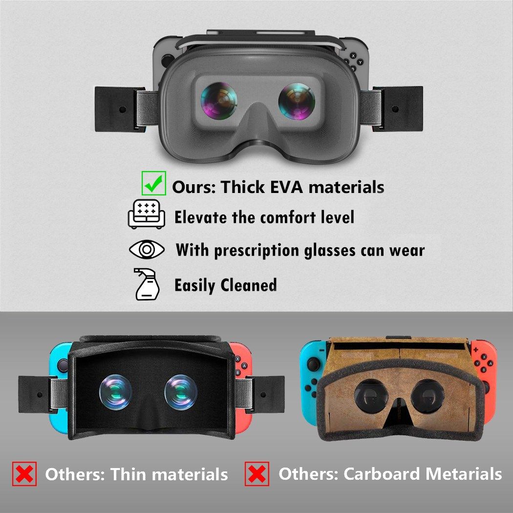 Switch VR Headset for Nintend Switch LABO VR Glasses Virtual_虎窝淘