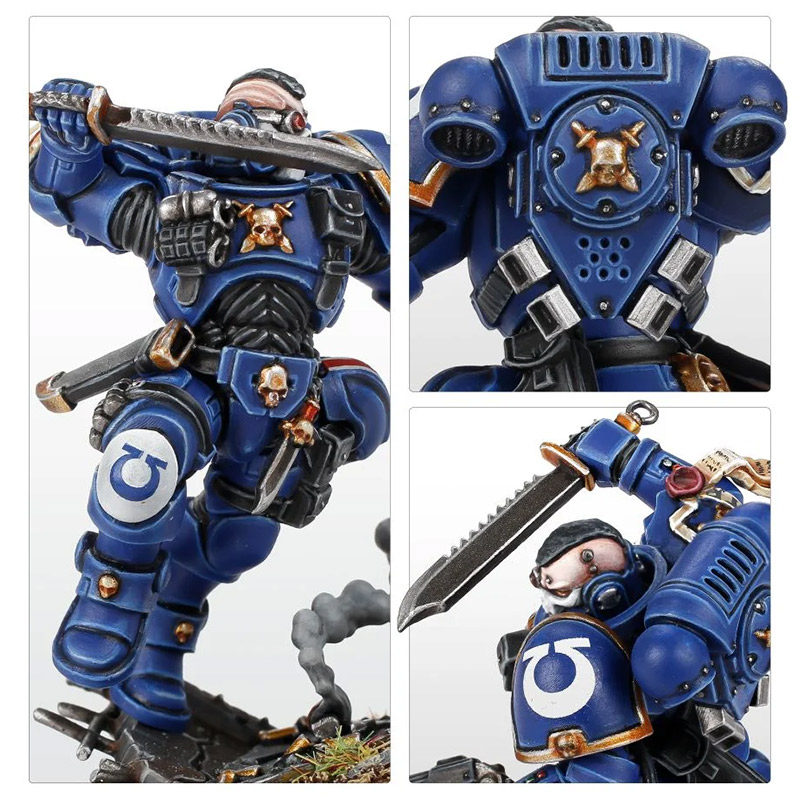 战锤40K掠夺者护甲愿铸副官PrimarisLieutenant In Reiver Armour_虎窝淘