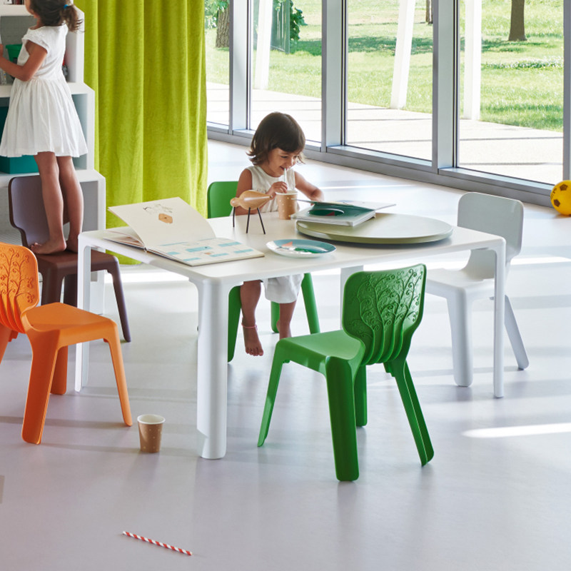 意大利Magis旗舰店儿童桌 Linus设计桌子学习桌 MeToo现货_虎窝淘