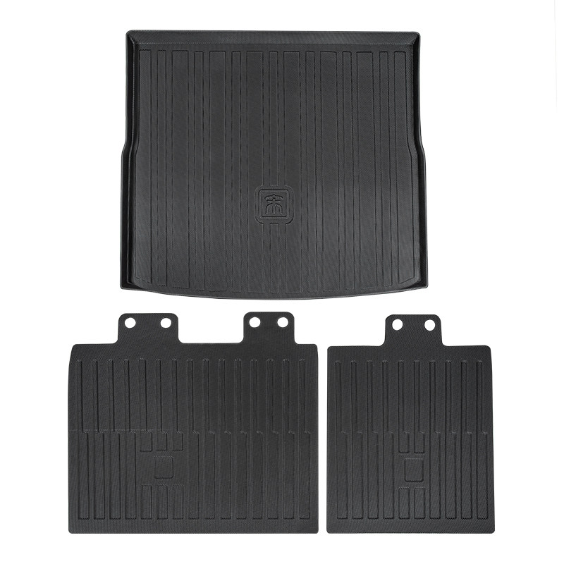 比亚迪宋plusdmi后备箱垫专用2021款ev汽车用品pro改装tpe尾箱垫_虎窝淘