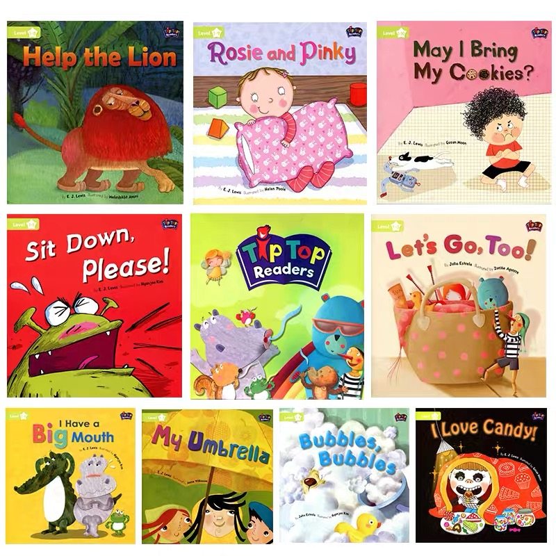 原版幼儿英语分级阅读戏剧绘本 Tip Top Readers 1 2 3级10个主题场景童话故事全套30本小学儿童英文舞台话剧表演剧本主题场景_虎窝淘