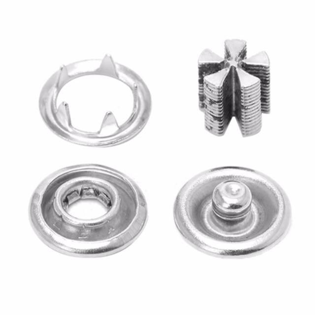 Metal Prong Ring Snap Fasteners Press Studs Poppers Plier 9_虎窝淘