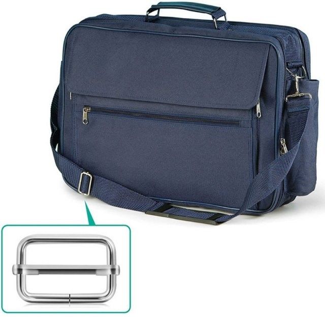 50pcs Slide Buckle 1 Inch Metal Tri-Glide Slides Rectangle A_虎窝淘