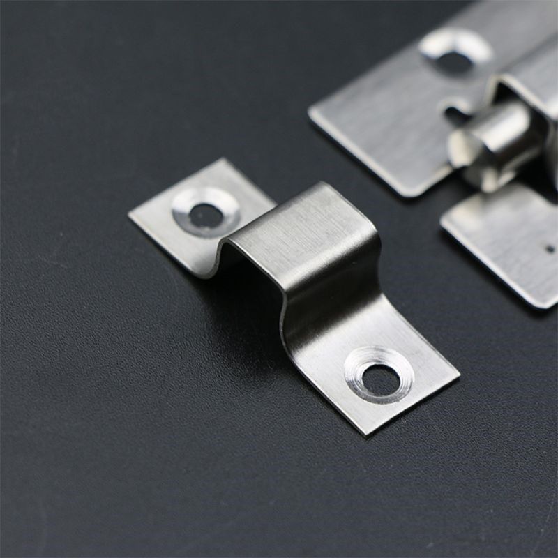 2PCS 3 Inches Barrel Bolt Latch Stainless Steel Sliding Bolt_虎窝淘