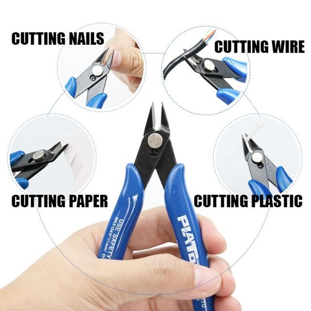 1/3 PCS Mini Nose Cutting Plier Electrical Wire Cable Cutter_虎窝淘