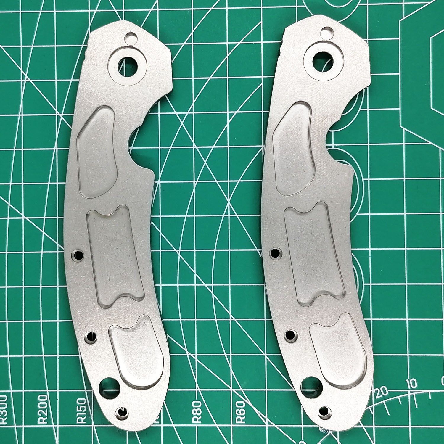 Titanium Alloy TC4 Scales for SPYDERCO C156_虎窝淘