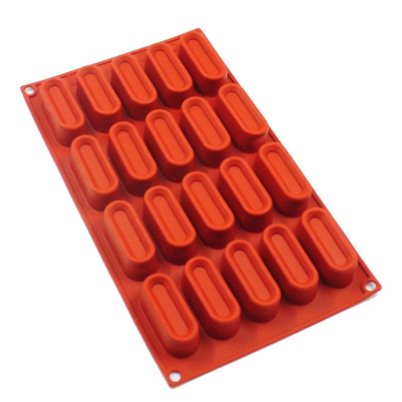 Mini Cuboid Shaped Art Mousse 3D Silicone Cake Mold Chocolat_虎窝淘
