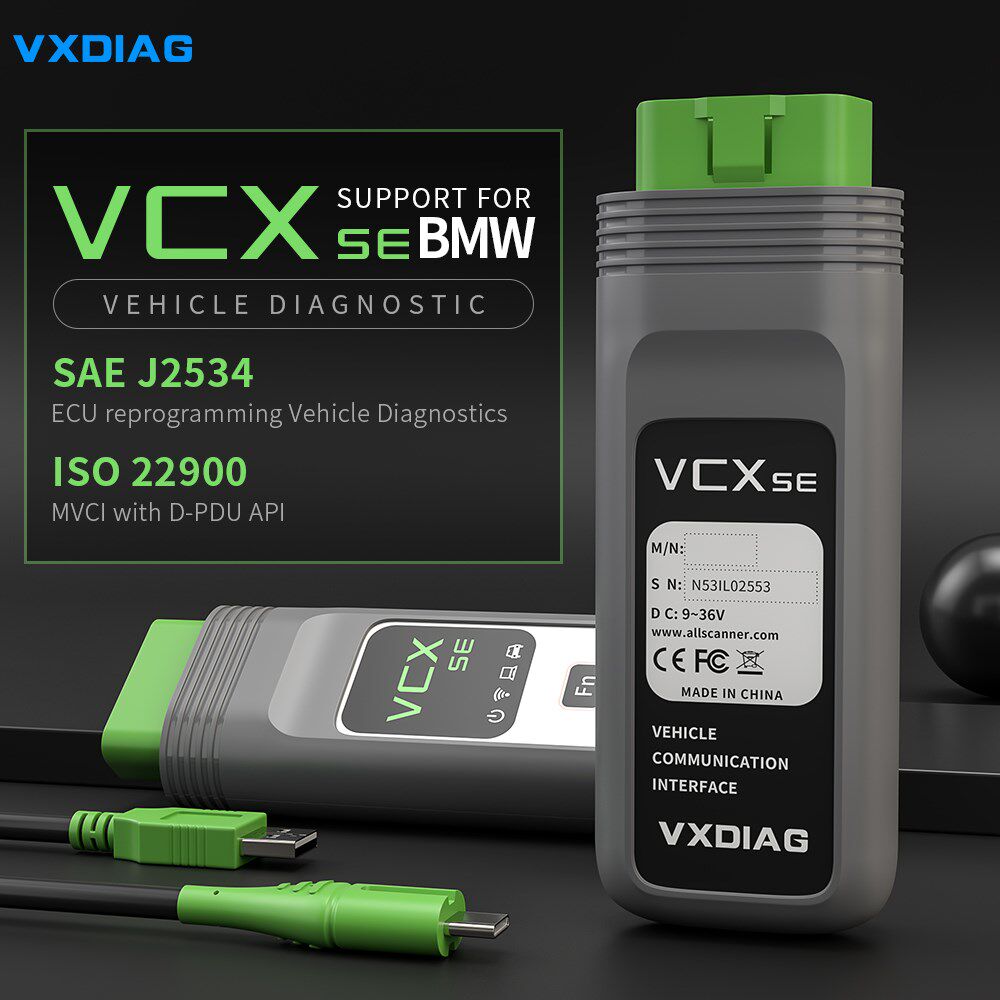 VXDIAG VCX SE For BMW obd2 Scanner car diagnostic ICOM A2 A_虎窝淘