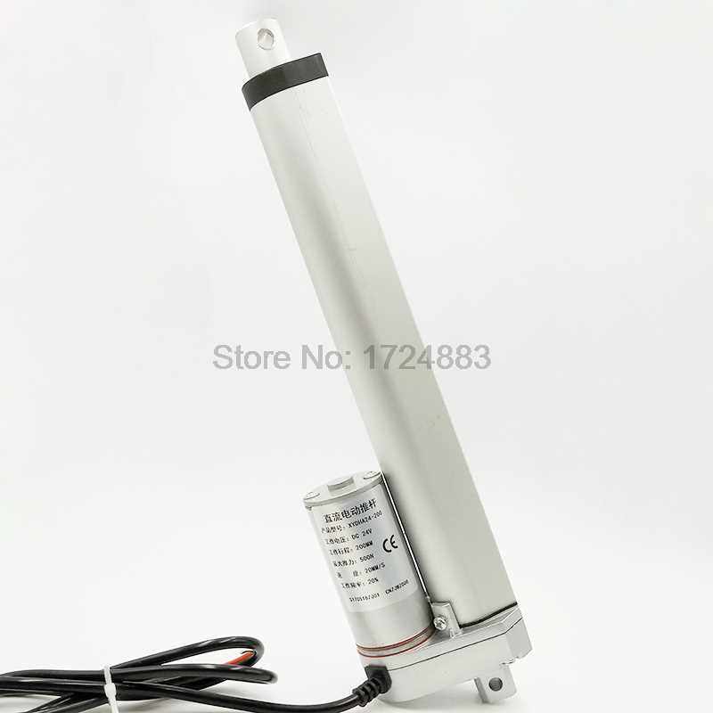 Electric Linear Actuator 12V/24V DC Motor 900mm Stroke Linea_虎窝淘