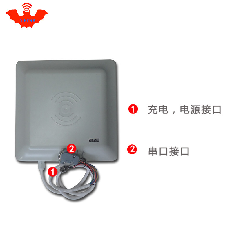 rfid读写器超高频UHF阅读器VIKITEK特惠远距离防水耐用读取器小区人员电瓶车进出电子标签读卡器写卡器发卡器_虎窝淘