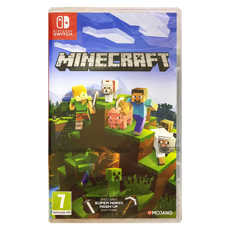 香港直邮欧行中文带封条任天堂NS卡带我的世界基岩版 Minecraft Nintendo Switch游戏现货_虎窝淘