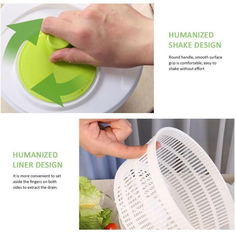Lettuce Drainer Vegetables Dryer Salad Spinner Fruits Washer_虎窝淘