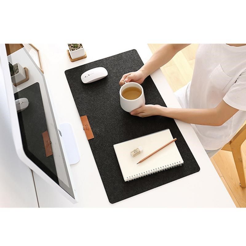 1pcs Mice Pad Office Computer Desk Mat Extra Large Mouse Fel_虎窝淘