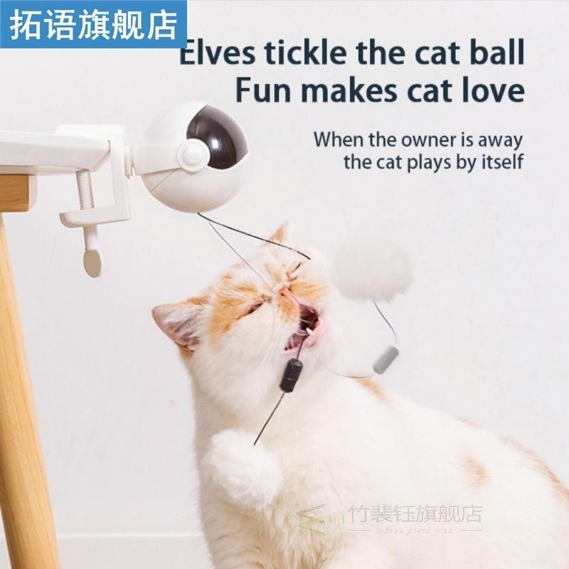 Electric Cat Toy Pet Cat Funny Interactive Toy Automatic Lif_虎窝淘