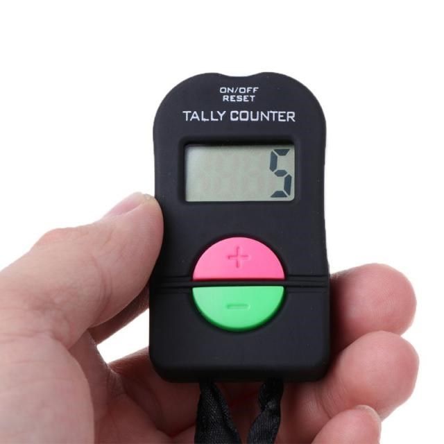 0-9999 Digital Tally Counter ABS 4 Digit Counter Electronic_虎窝淘