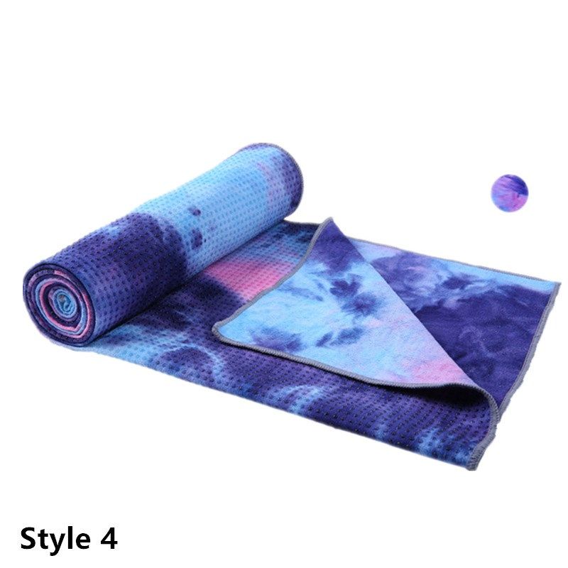 183*63cm Non Slip Yoga Mat Cover Towel Anti Skid Microfiber_虎窝淘
