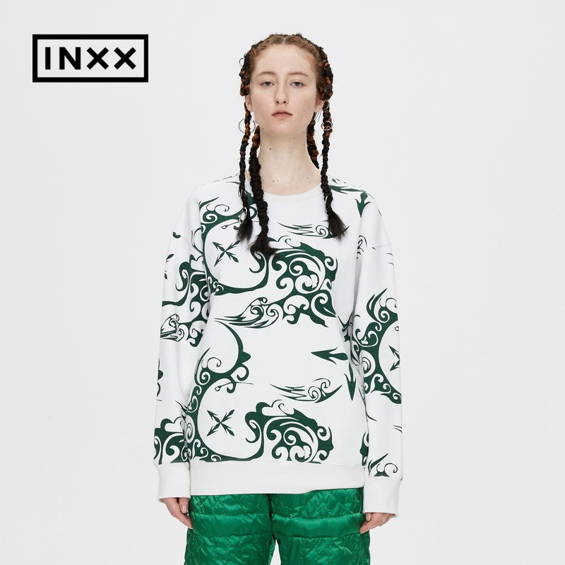 【INXX】MASTER HAN系列新品潮流印花卫衣XXB4100985_虎窝淘