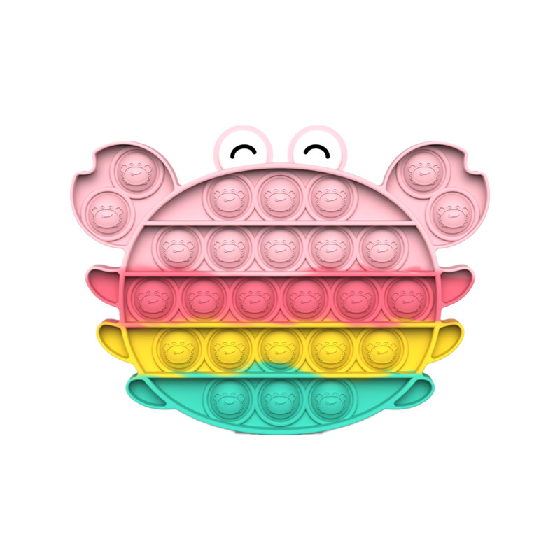pop it玩具灭鼠先锋亲子互动早教益智思维棋女儿童解压彩虹按按乐_虎窝淘