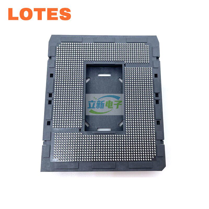 全新Lotes得意AZIF0216 LGA1700电脑主板CPU底座子卡槽插槽大锡球_虎窝淘