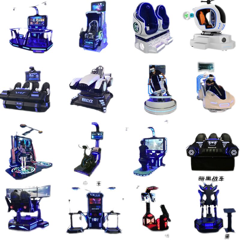 vr体验馆设备大型商用工地安全党建科普双人蛋椅vr游乐体感游戏机_虎窝淘