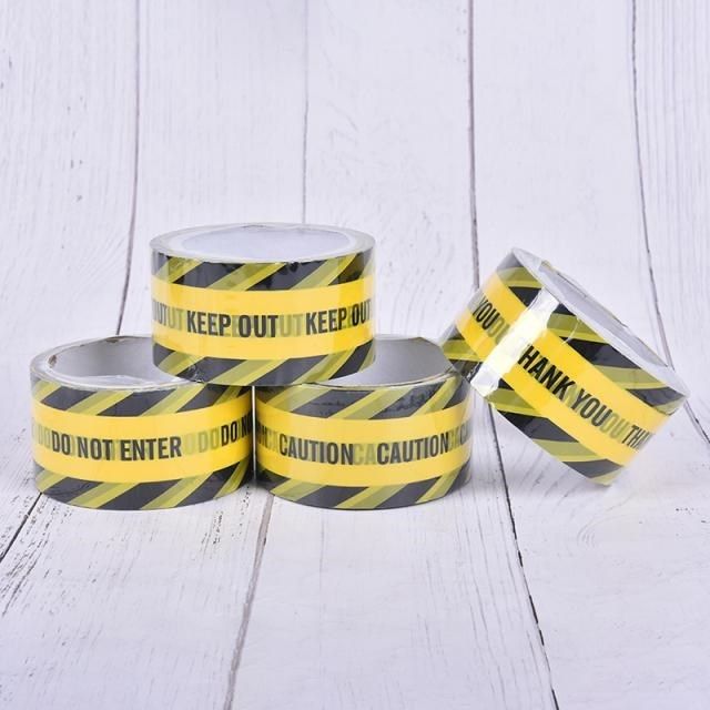 1Roll DIY School Warning Tape Danger Caution Barrier Remind_虎窝淘