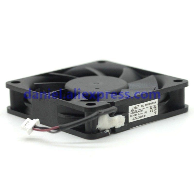 New ADDA AD0612LX-H93 6015 12V 0.13A 6CM Mingji Ms614 Projec_虎窝淘