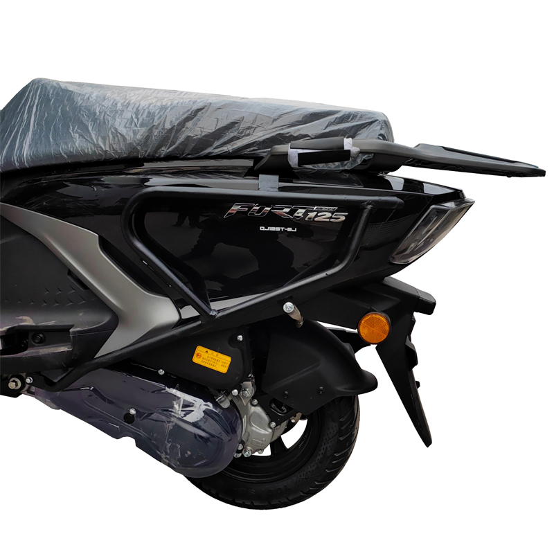 适用于钱江踏板车鸿125保险杠防摔护杠FORT125配件QJ125T-6J改装_虎窝淘