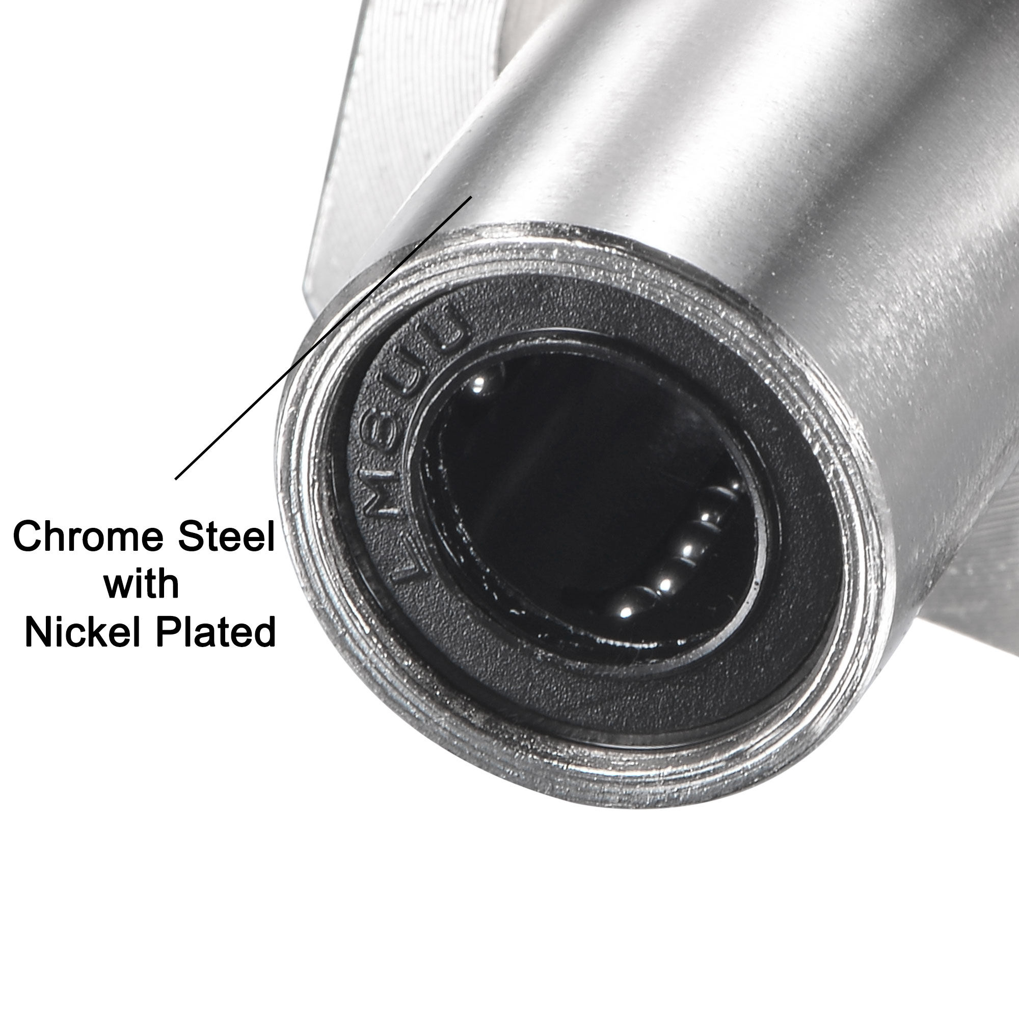 LMK8UU Linear Ball Bearings 8mmx15mmx24mm Square Flange适用_虎窝淘