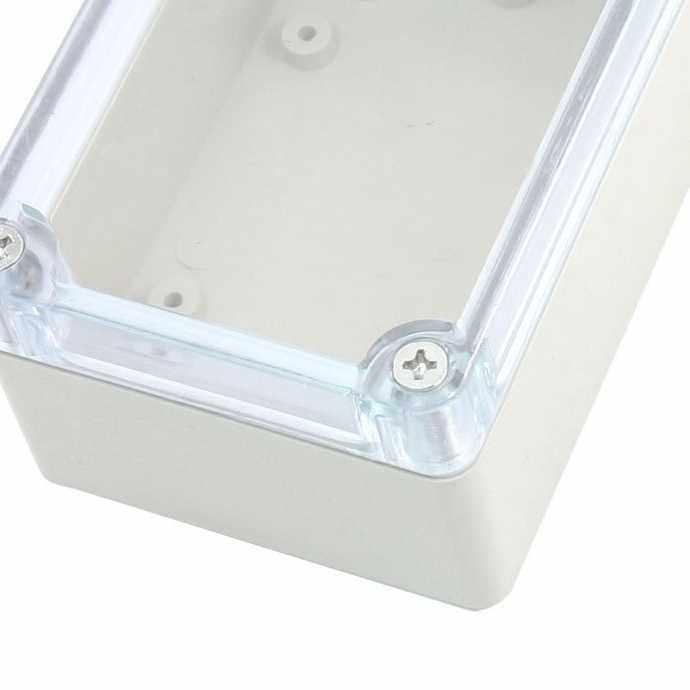 Screw Mounted Clear Cover Sealed Junction Box 100x68x50mm_虎窝淘