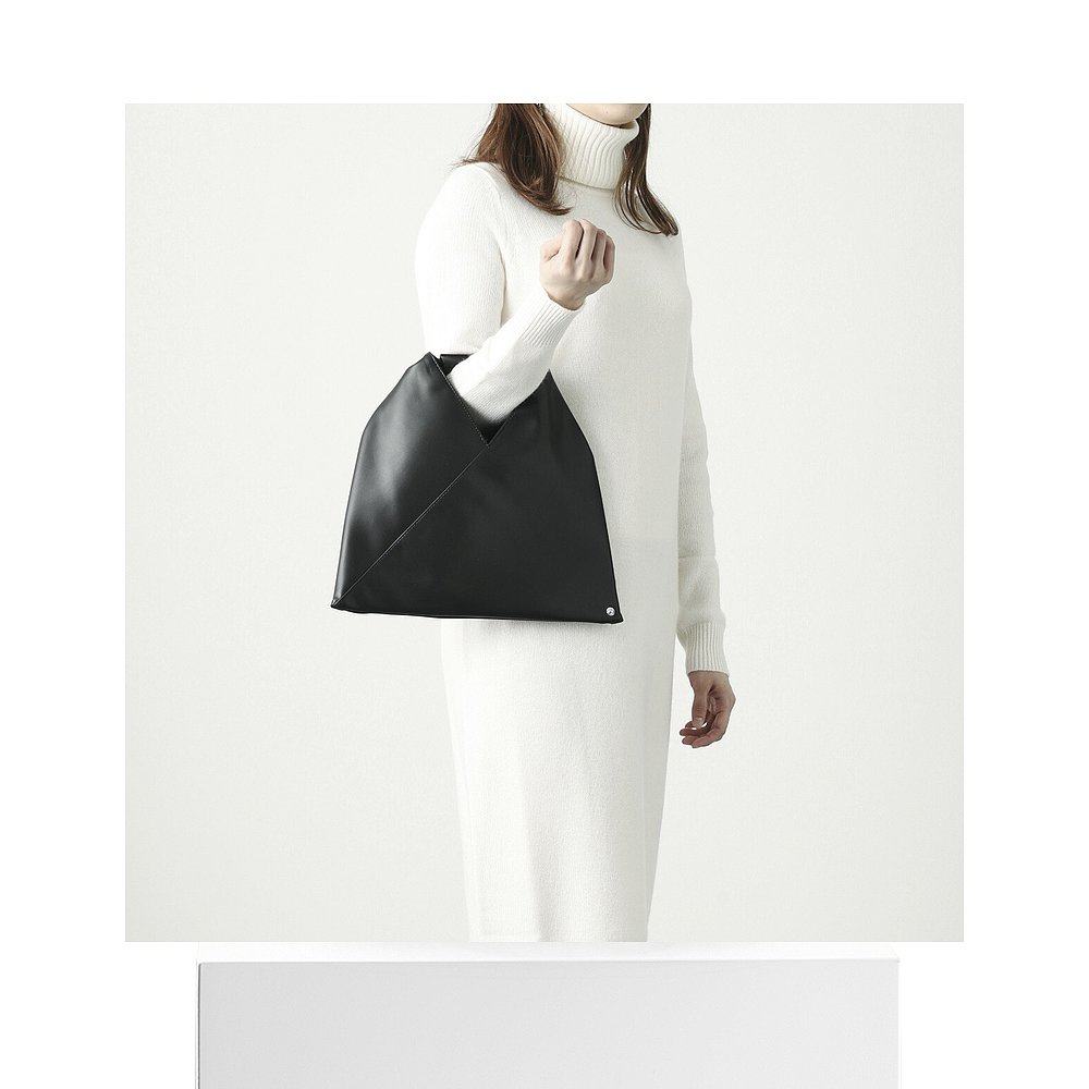 Maison Margiela MM6女士黑色三角手提包SB6WD0013 P4313 T8013_虎窝淘