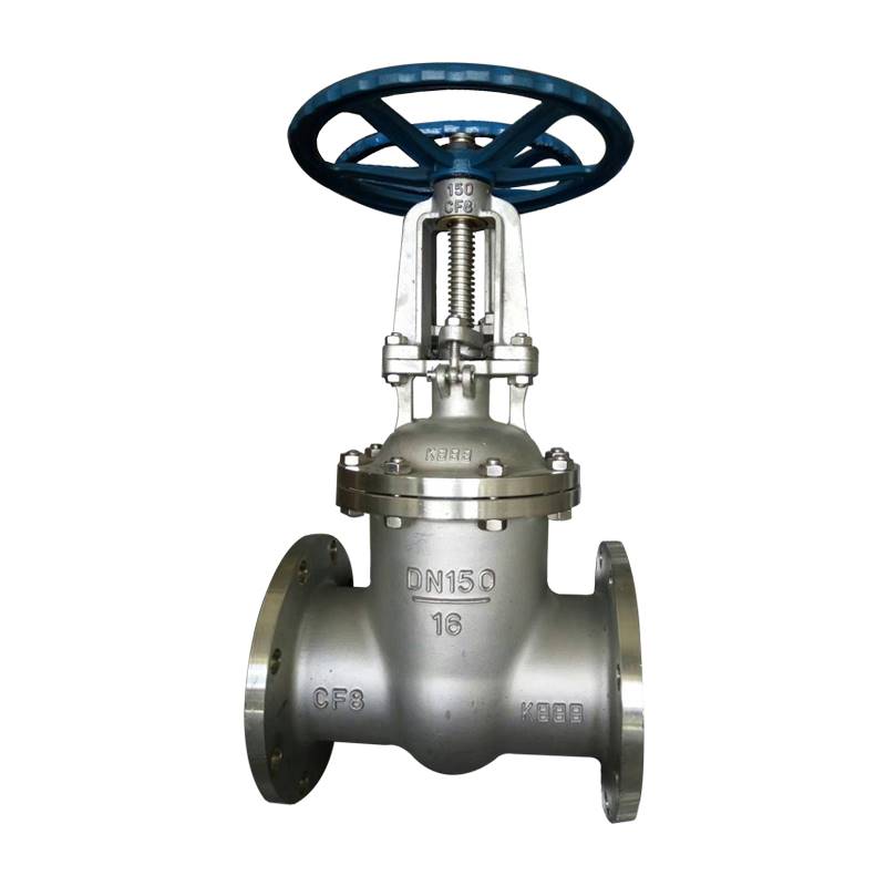 Z41W-16P 25P不锈钢法兰闸阀 304 316L手动阀门DN100 50 65 200_虎窝淘