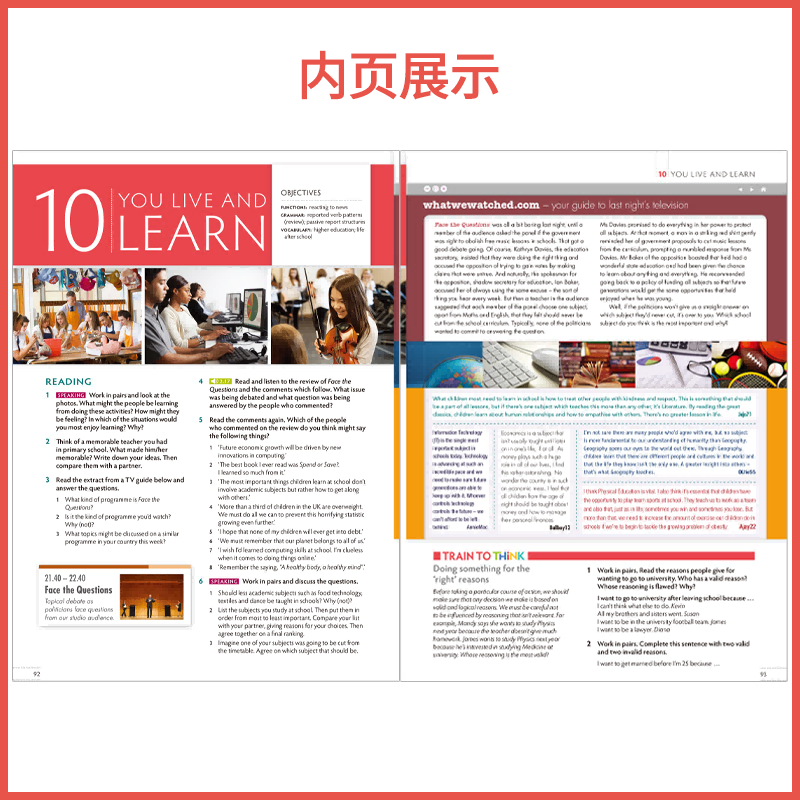 英音版 THINK教材 starter/1/2/3/4/5级别 学生书+练习册 剑桥大学出版社初中英语教材 对应剑桥等级考试 附在线学学习账号_虎窝淘