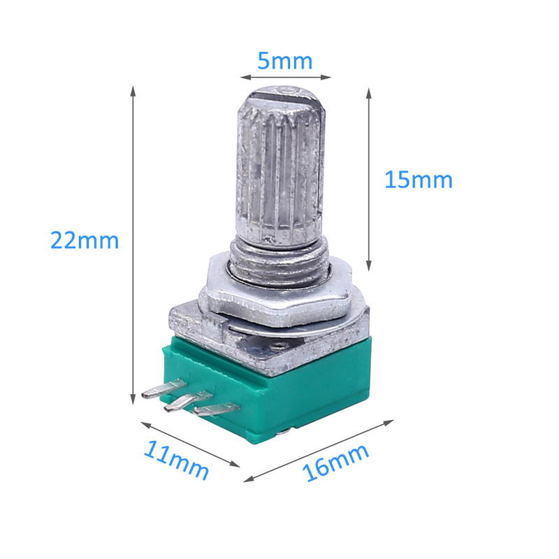 RK097N B10K Single Potentiometer B103 Audio/Power Amplifier/_虎窝淘